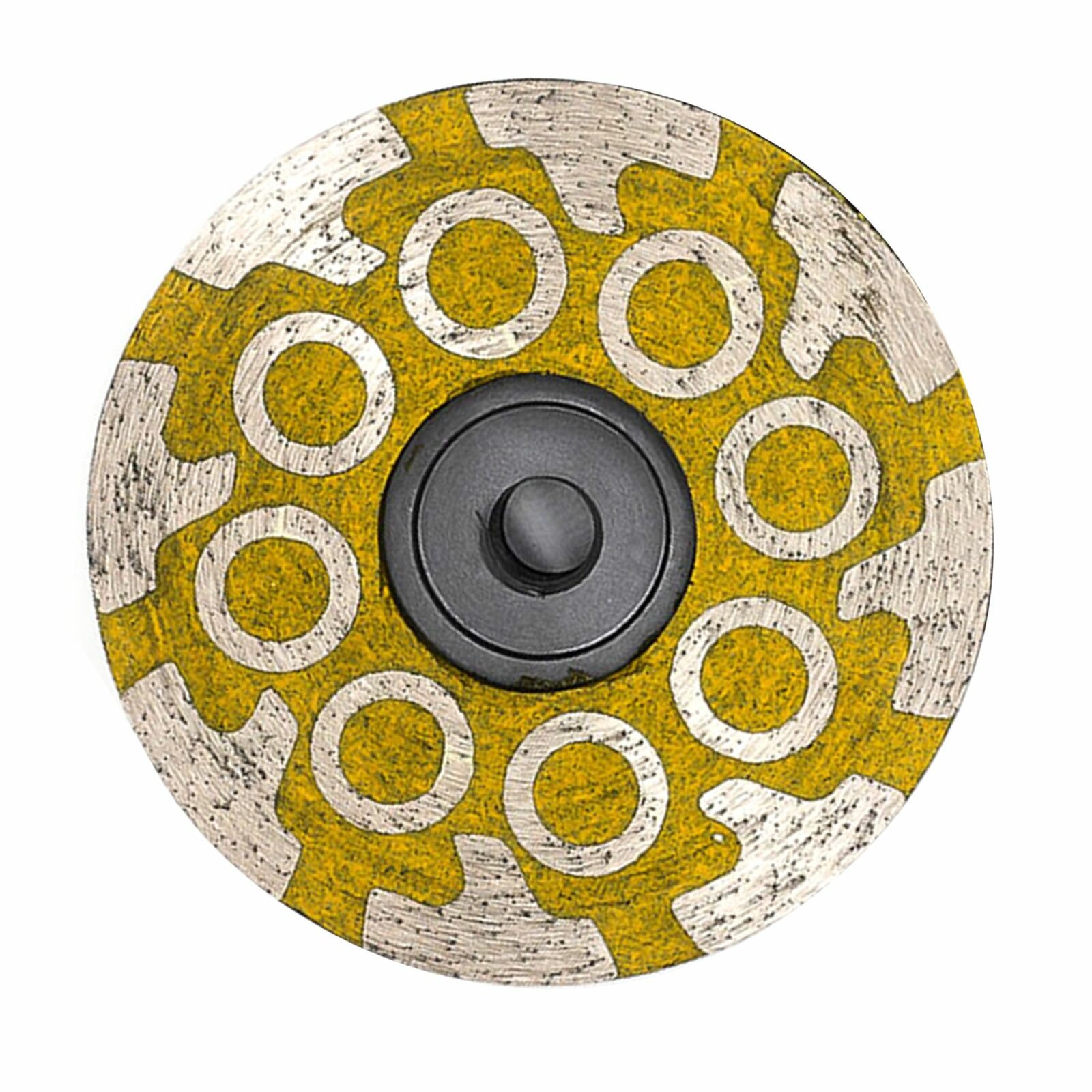 4-дюймовый чашечный круг из смолы и металла мелкая зернистость резьба 5/8 дюйма-11