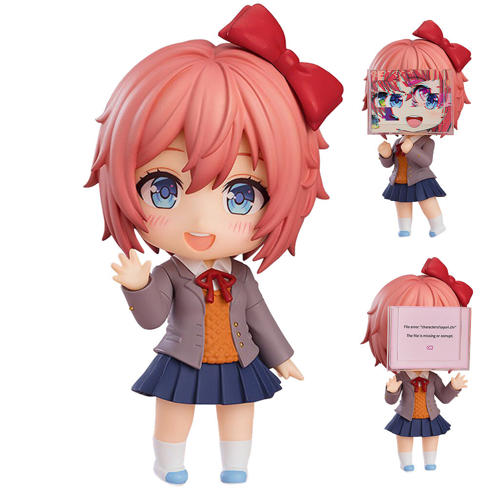 Фигурка Доки Доки Литературный Клуб Сайори / Doki Doki LiteratureClub Sayori figure Подарки для болельщиков (10 см) 2250 Q version figurine