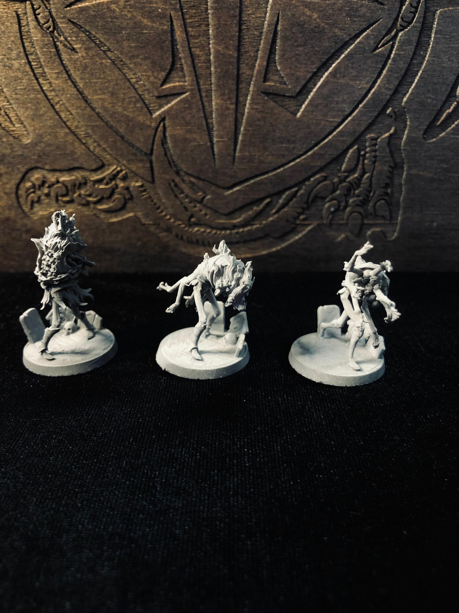 Набор кадавров, мутантов - Миниатюра для настольных игр DnD, ДнД, Dungeons & Dragons, Pathfinder.