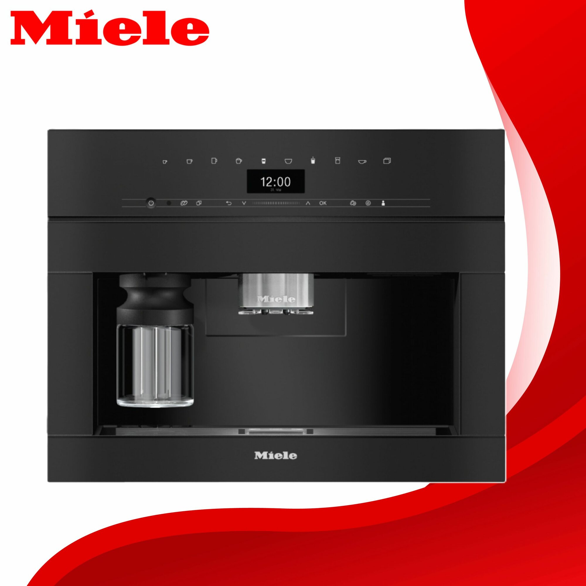 Встраиваемая кофемашина, CVA 7440 OBSW Miele