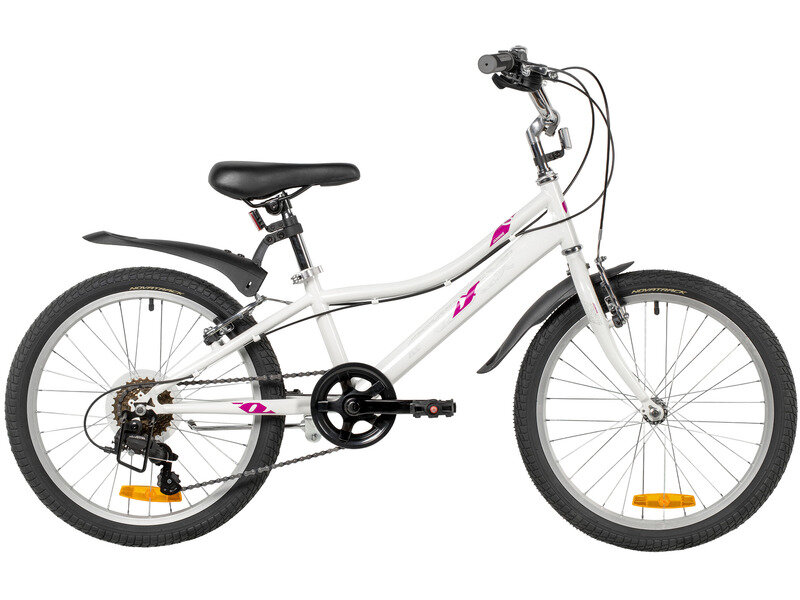 Детский велосипед Foxx Jasmine 20 V, год 2026, цвет Белый