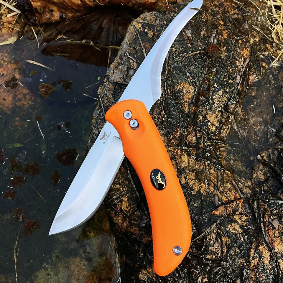 Нож перевертыш с 2-мя лезвиями