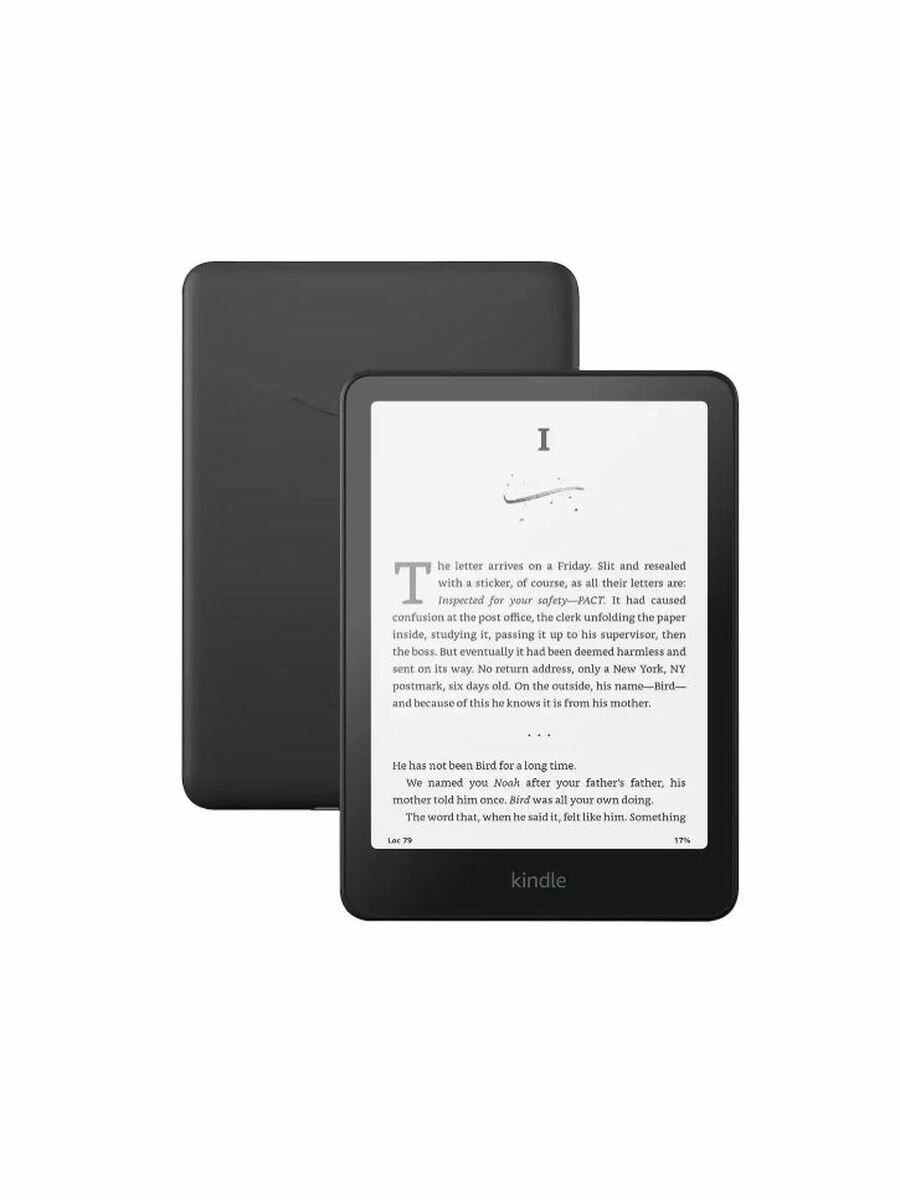 Электронная книга Amazon Kindle Paperwhite (12th Gen, 2024) 16GB Black