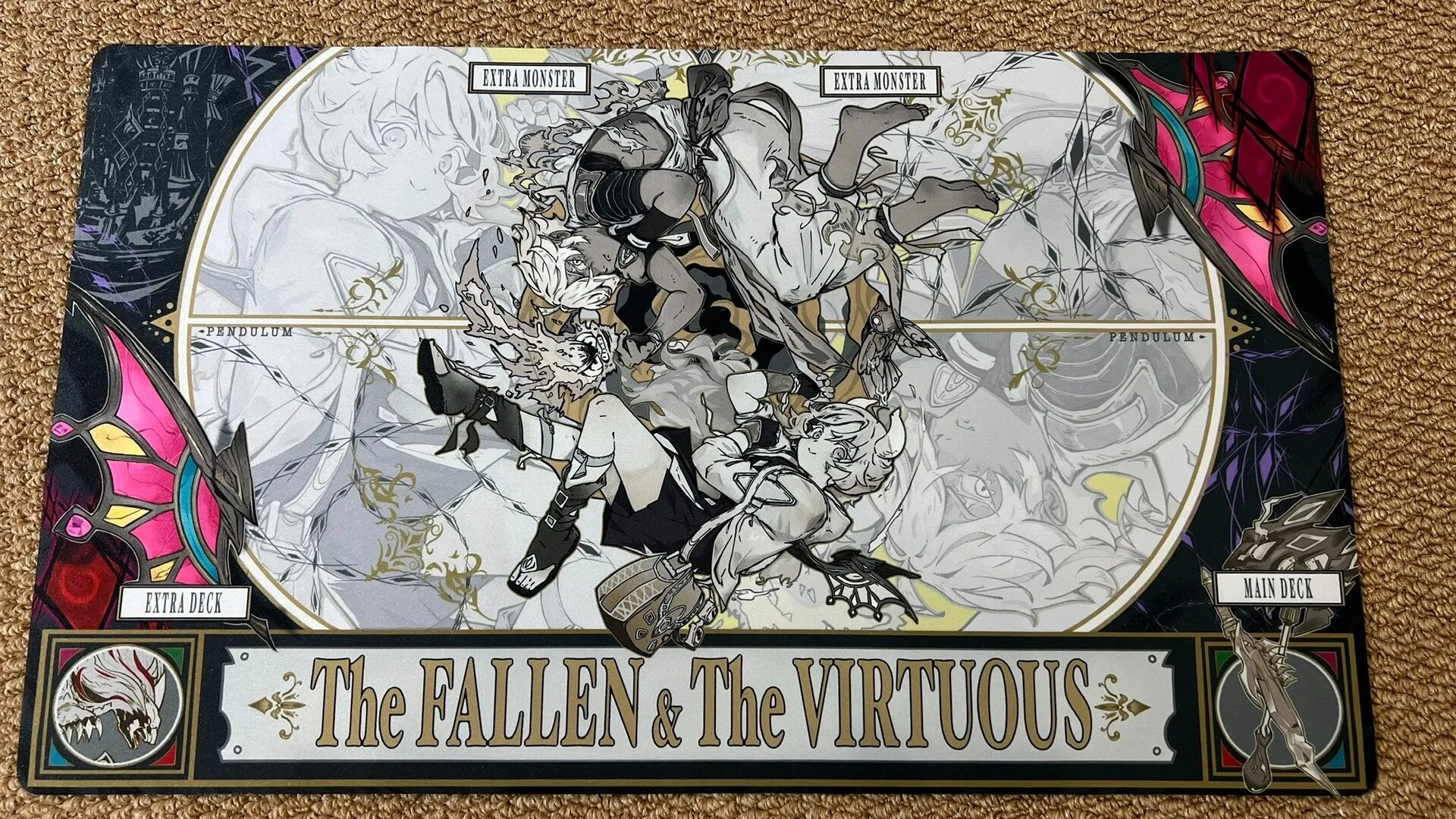 Yugioh The Chronicles The Fallen & The Virtuous Play Mat