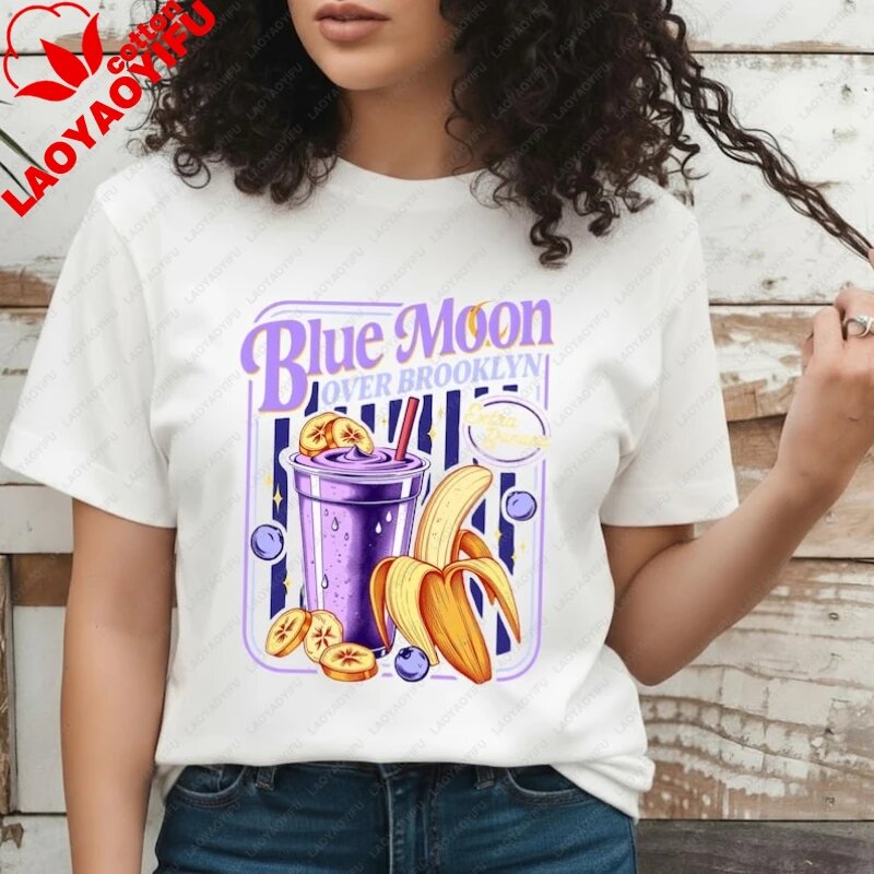 Футболка Blue Moon Over Brooklyn, S, Белая