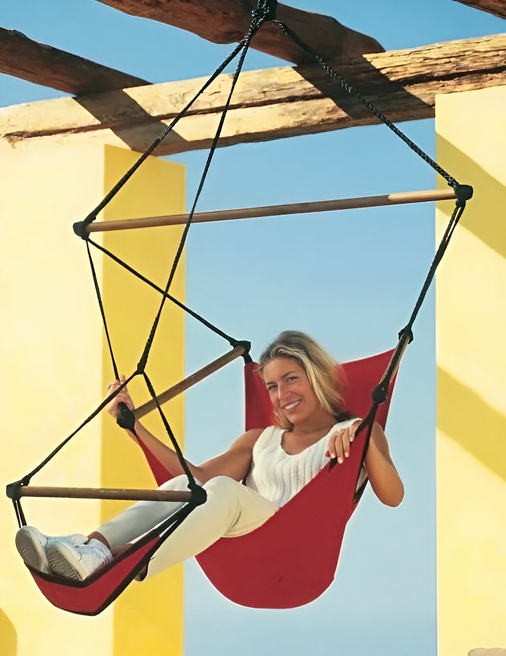 Гамак, универсальный, с регулировкой высоты, нагрузка до 150кг, 100 см x 60 см