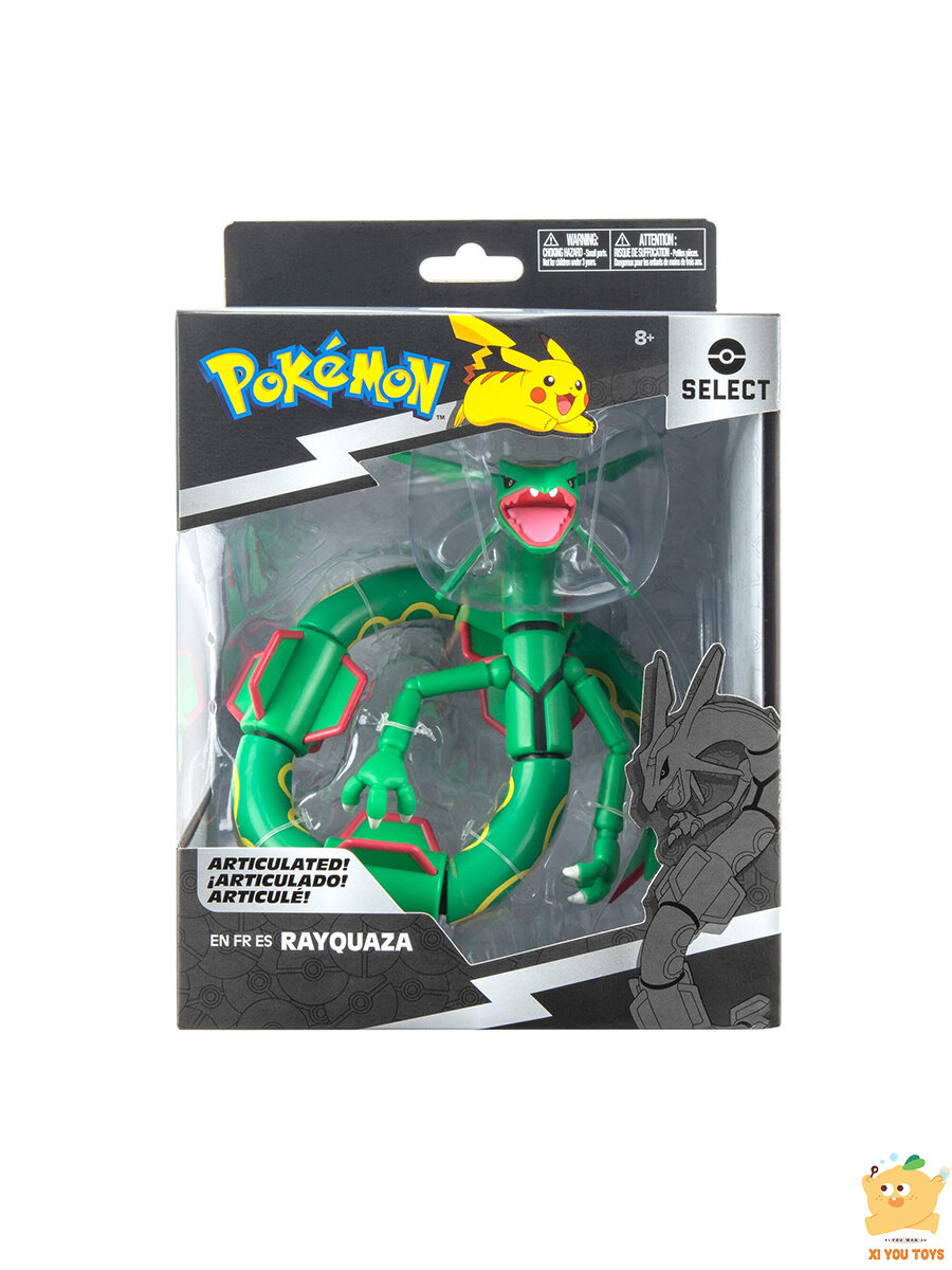 Bandai Pokemon Select Series 1 Rayquaza / Фигурка Коллекционера Покемонов Бандай Райкваза, 4,7 Дюйма, Подходит Для Детей В Возрасте От 8 Лет И Старше.