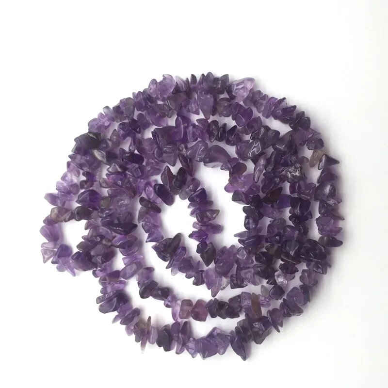 Аметист, бусы из натурального камня, 39-40 см, Amethyst A