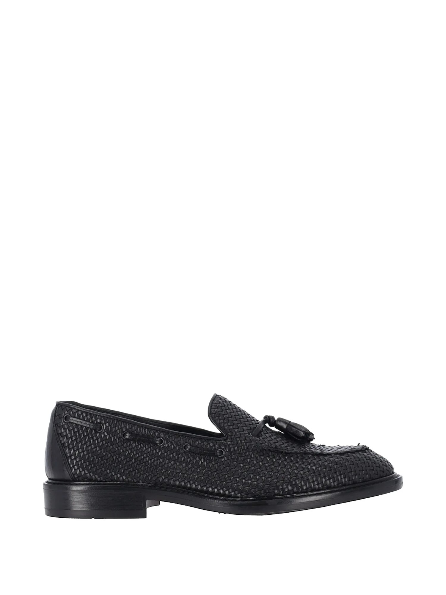 Лоферы Woven tassel loafers