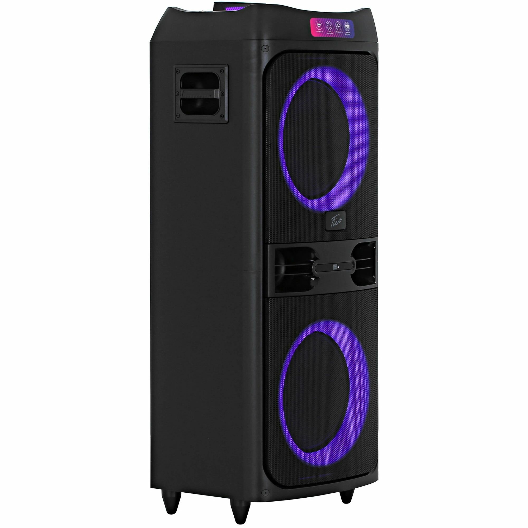 Аудиосистема Fiero "Soundfall" HS600, 500Вт, пластик, MDF, черная