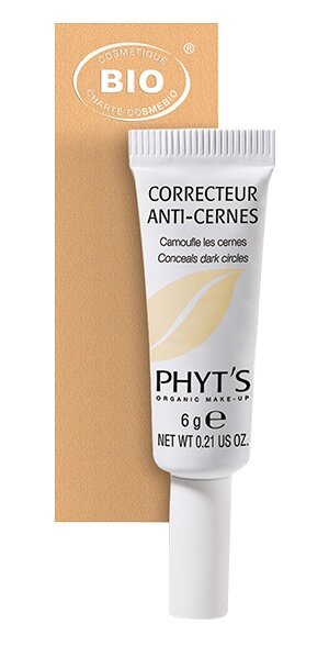 PHYT'S Correcteur Anti-Cernes Гипоаллергенный Крем корректор для лица, глаз и зоны декольте с экстрактом конского каштана/ Туба 6г