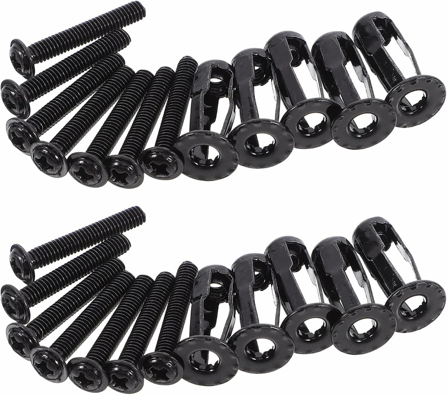 Набор расширяемых гаек, лепестковый расширительный болт, анкерный винт, смесь пластиковых расширительных гаек для