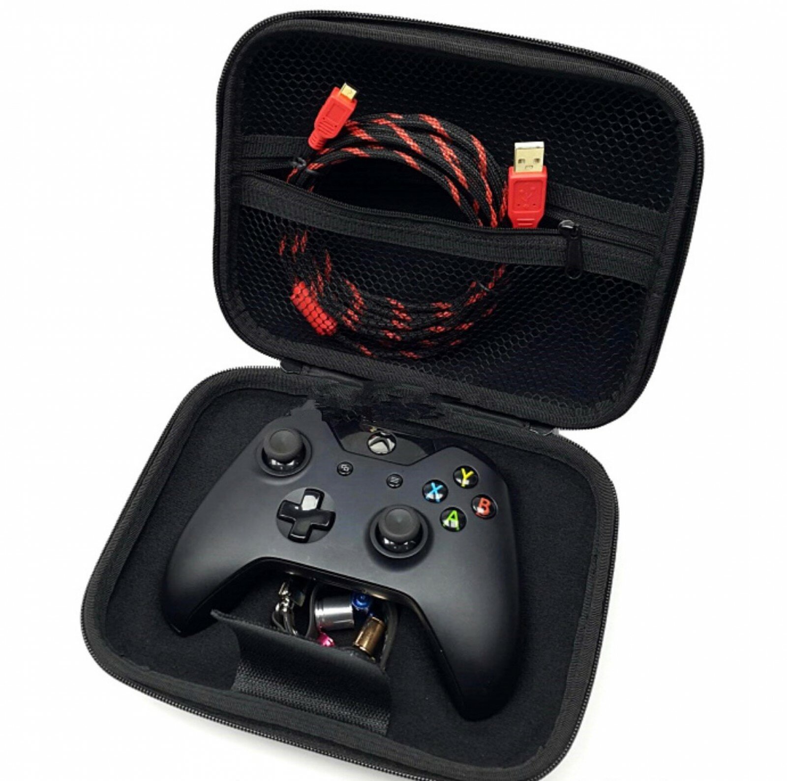 Чехол-бокс-сумка MyPads TA-99084 для контроллера Xbox One S, One X и One 1 с защитой и отделениями