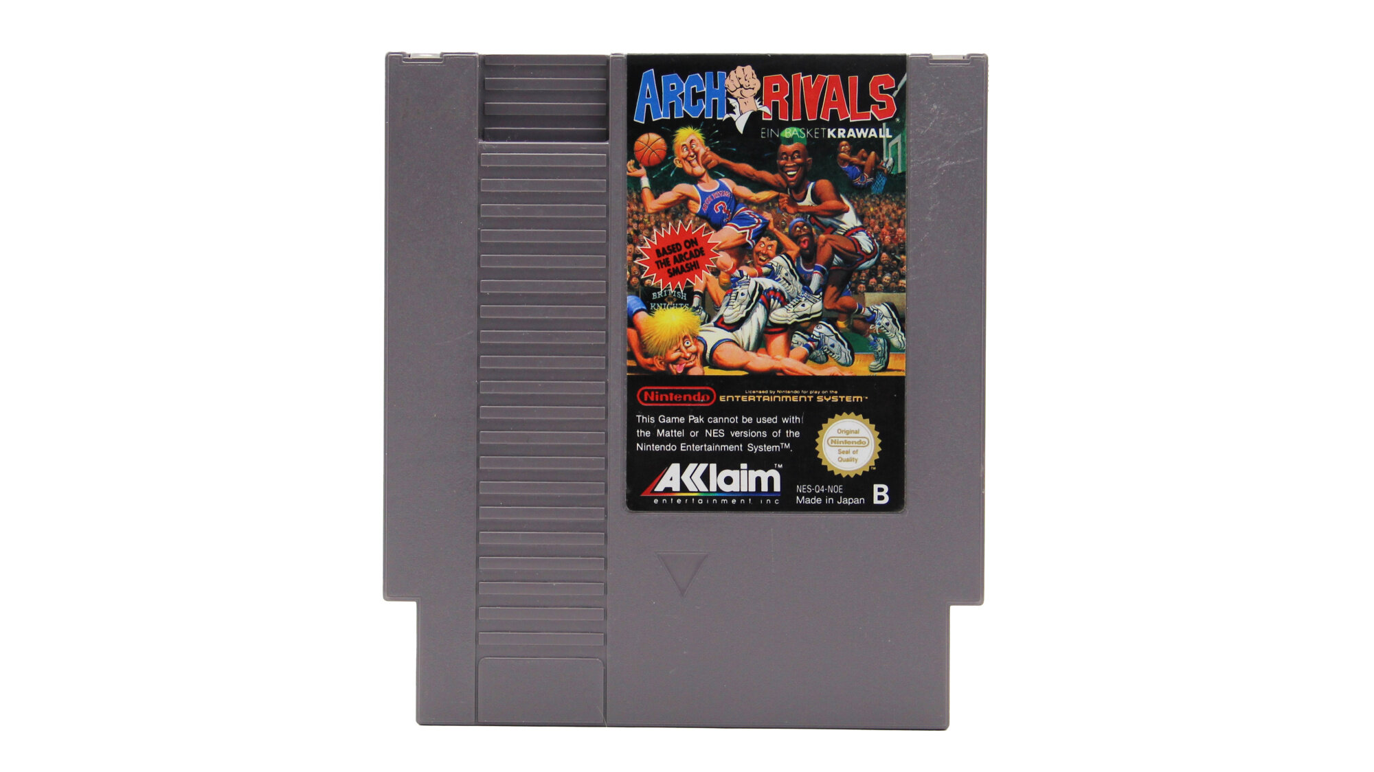 Arch Rivals A Basket Brawl! (NES, Без коробки)