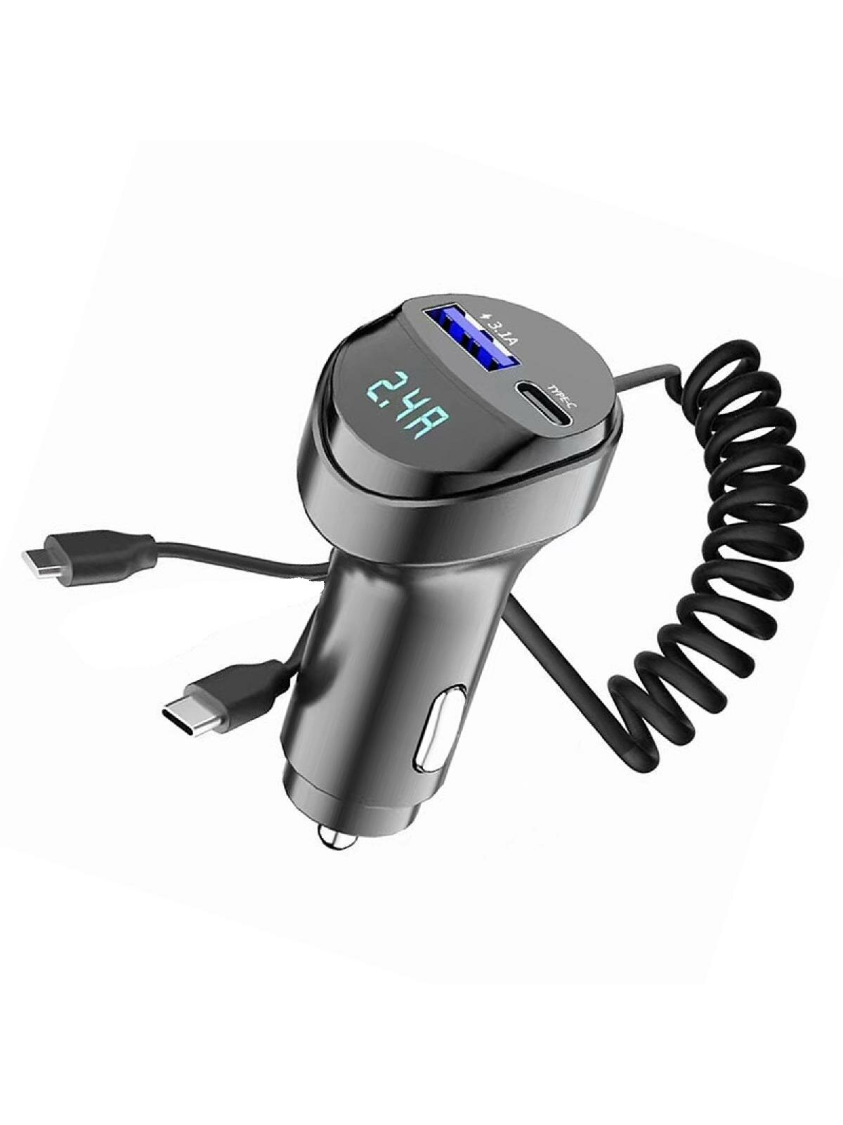 Автомобильные зарядные устройства USB Быстрая зарядка для безопасного и эффективного питания во время поездок