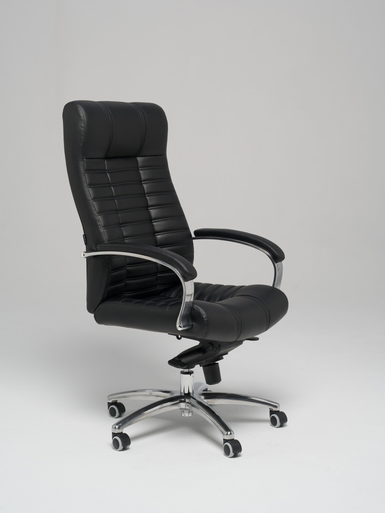 Кресло руководителя Атлант 2 МЛ, экокожа, черный