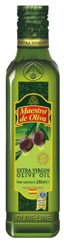 Масло MAESTRO DE OLIVA оливковое E.V. /стекло/ 0,25л