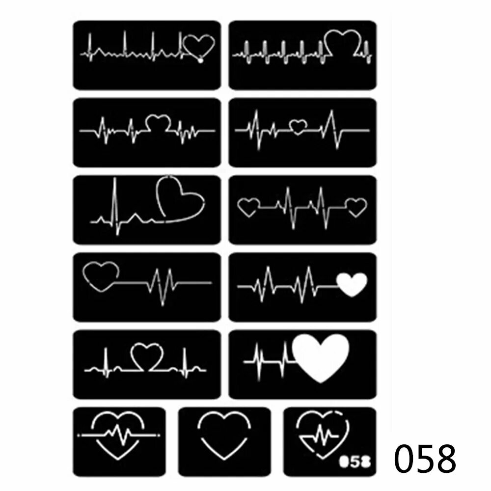 Трафарет для временной хны Татуировка: новый дизайн для тела и рук для девушек