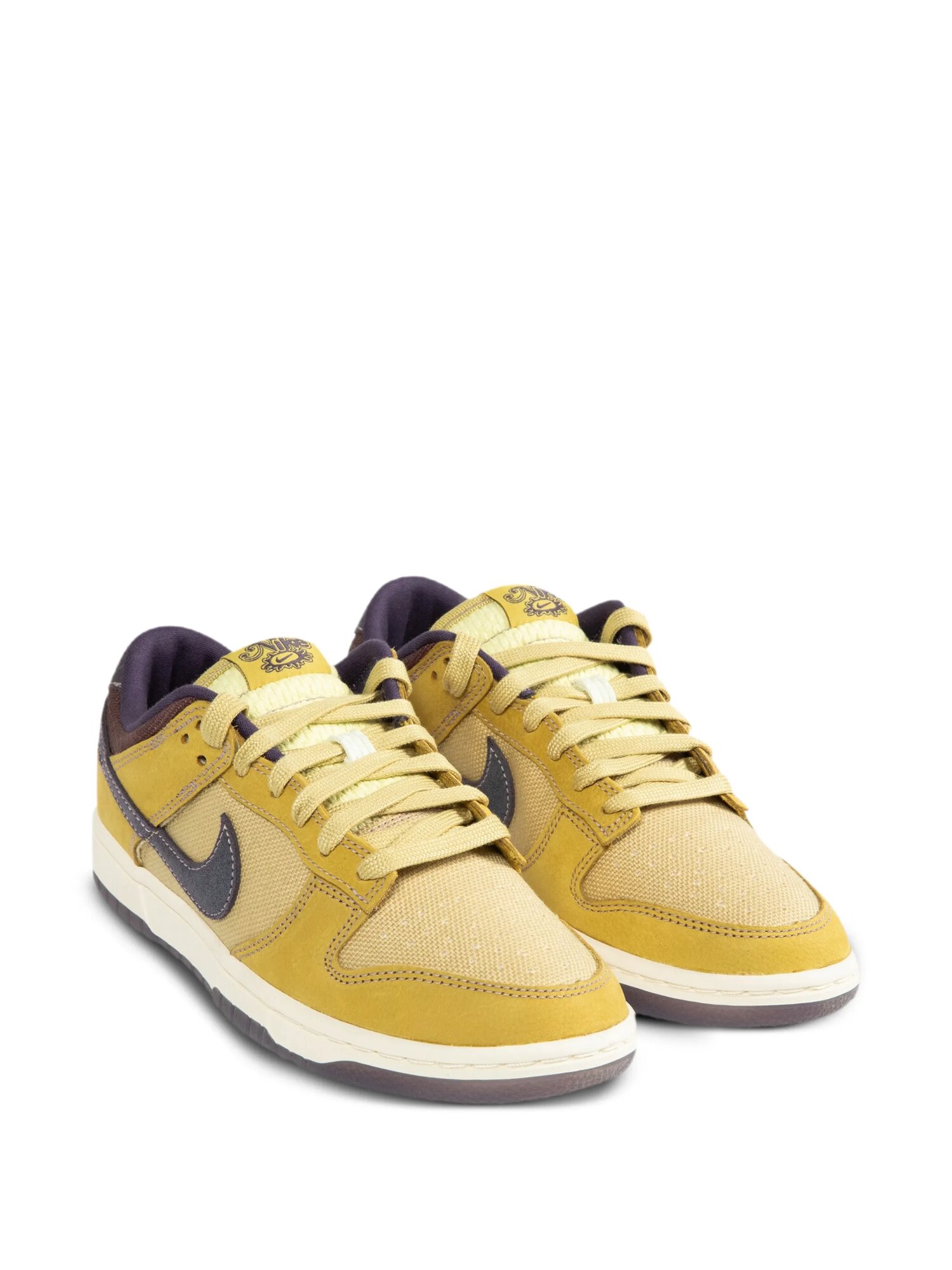 Кроссовки NIKE Dunk Low, размер 8 US, yellow — фото 1