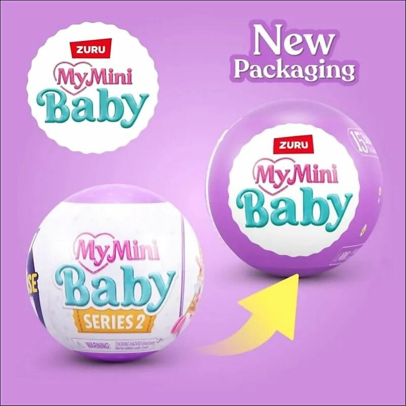 Мини-кукла. Blind box surprise ball - случайная силиконовая кукла с аксессуарами. Игрушки для девочек