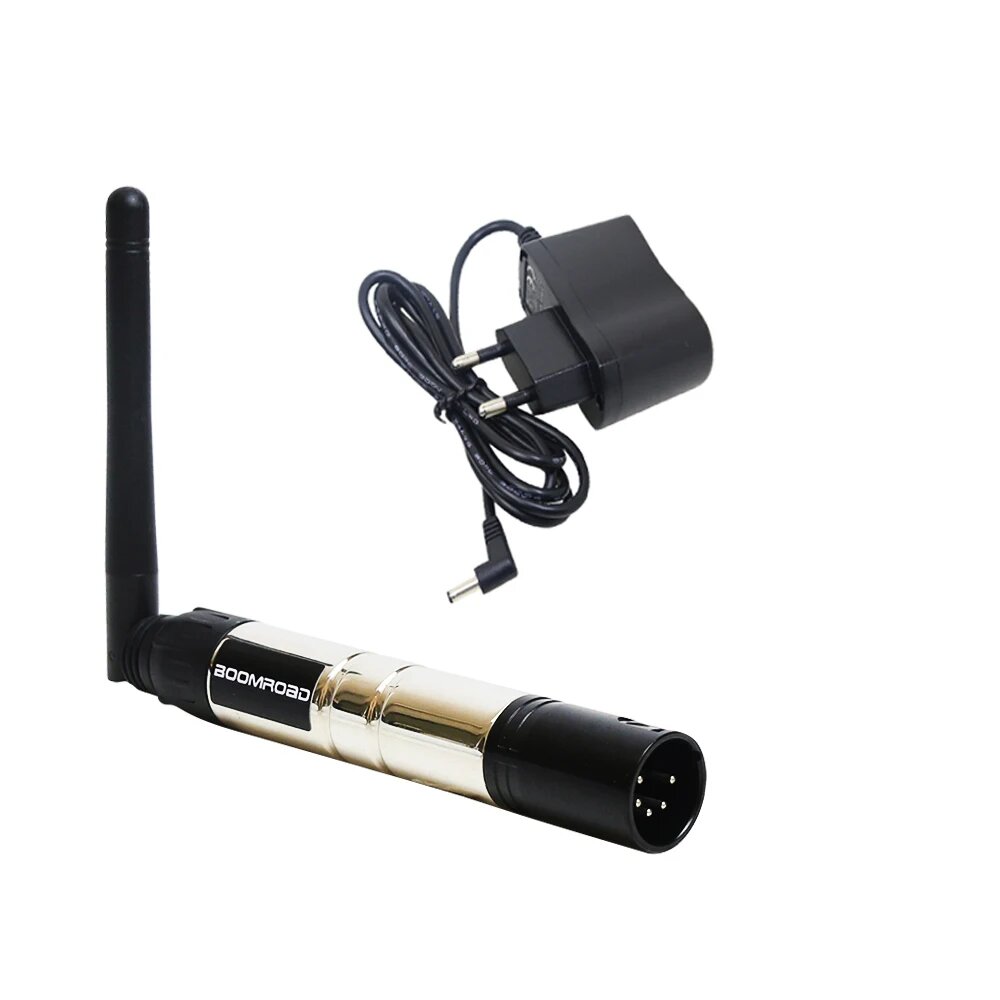 BOOMROAD беспроводной DMX контроллер Черный, Европейская вилка (EU Plug), 1T