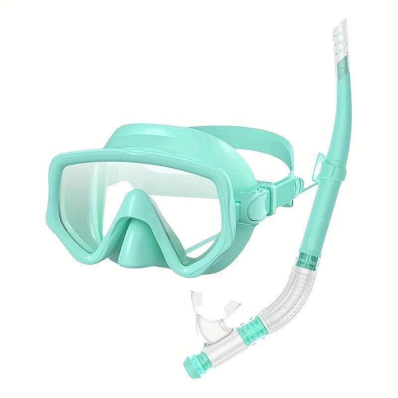 Панорамная маска для дайвинга Diving Mask Green