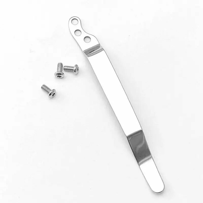 Задний зажим из нержавеющей стали для DIY складной карманный нож, инструмент, аксессуары для самостоятельного изготовления, зажим на заказ, держатель для складного ножа