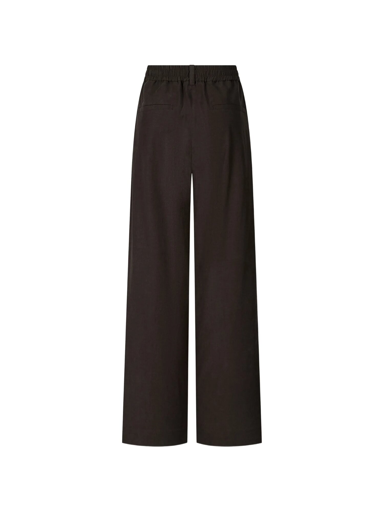 Брюки STUDIO TOMBOY Elasticated-waistband trousers, размер OneSize, коричневый — фото 1