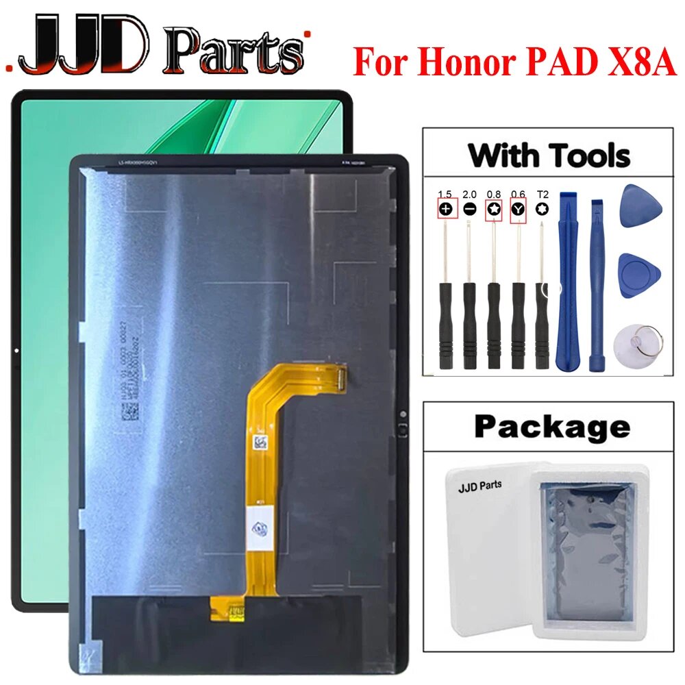 Для Honor Pad X8A ЖК-дисплей с сенсорным дигитайзером 11,0 "для X8A NDL-W09, запасные части для экрана планшета в сборе