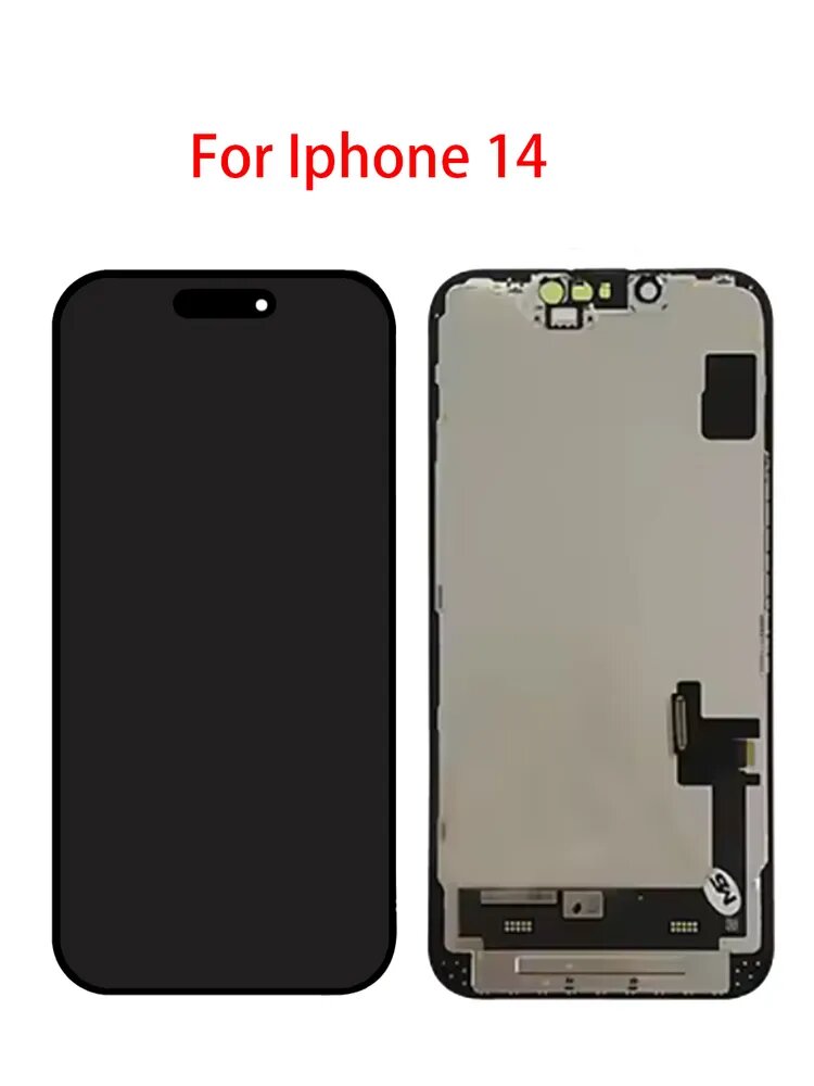 In-cell Дисплей на Iphone 14 в сборе с тачскрином Черный, качество Incell