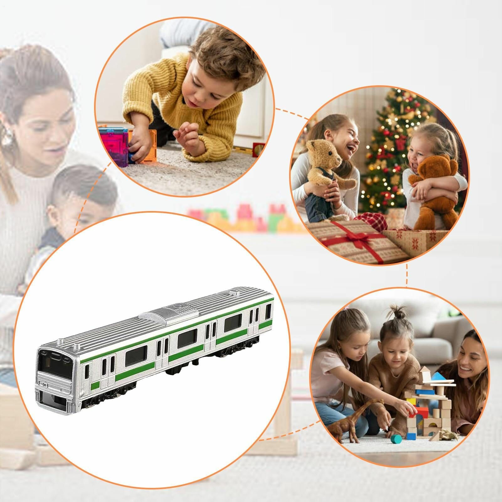 Модель поезда, Модель поезда для детей , Машинка