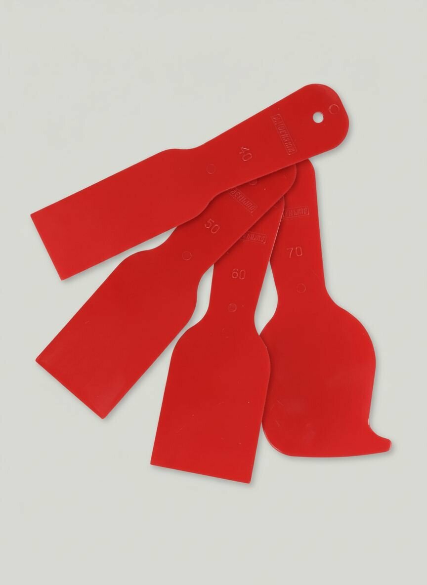 Пластиковые шпатели дельта.