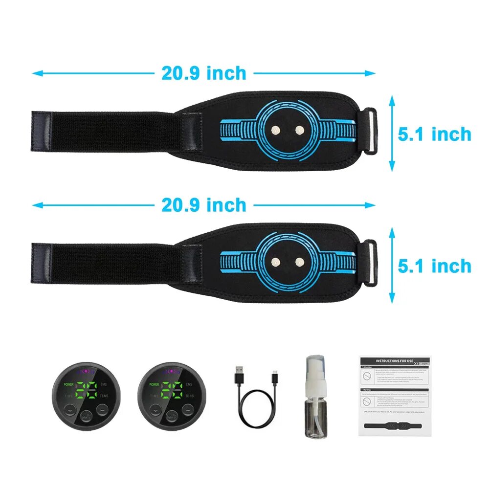 Тонизирующий пояс для брюшных мышц YUKUI, Цвет: 2Leg straps