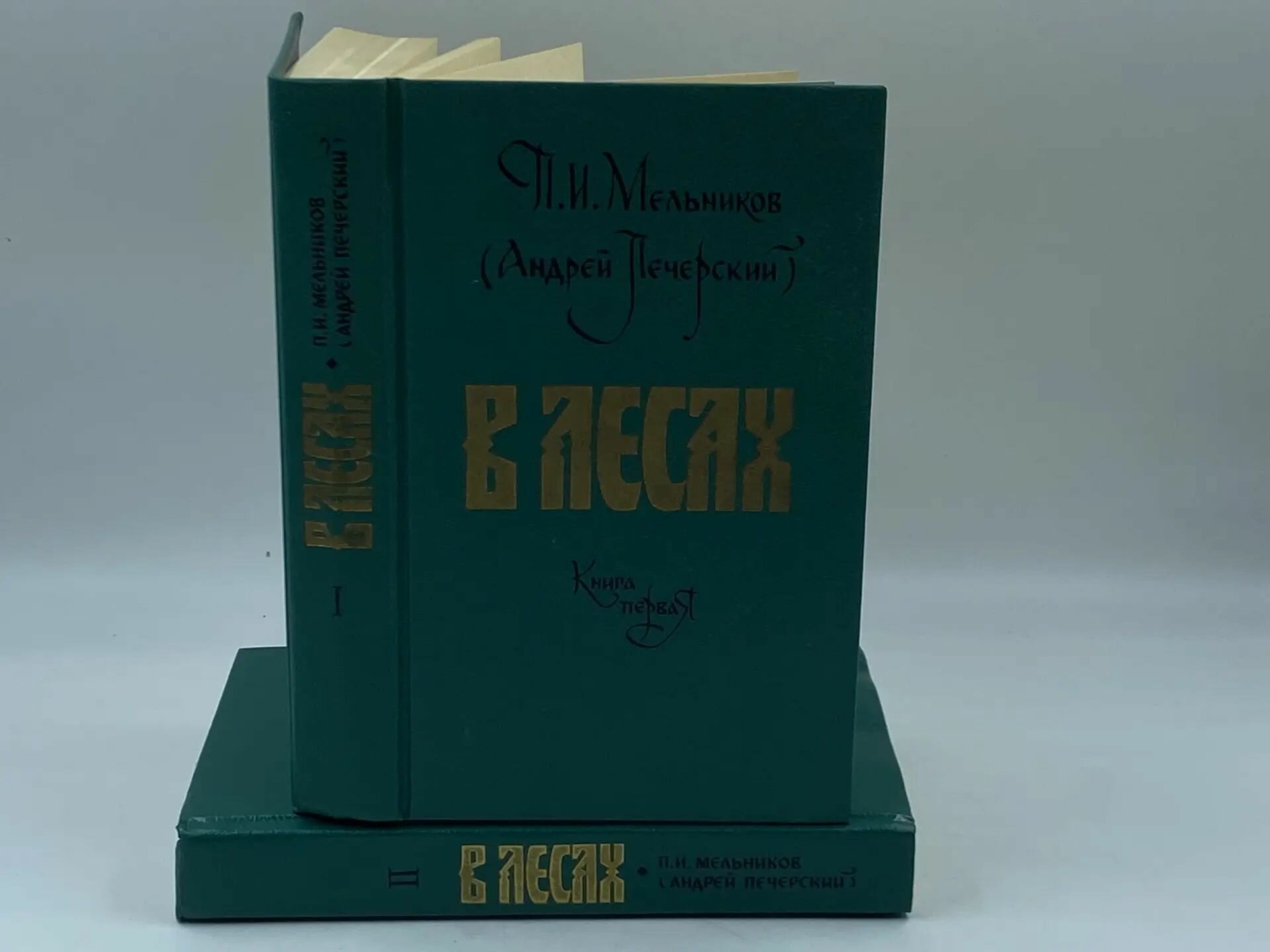 В лесах. Роман в двух книгах. 1989 год ( комплект из 2-х книг)