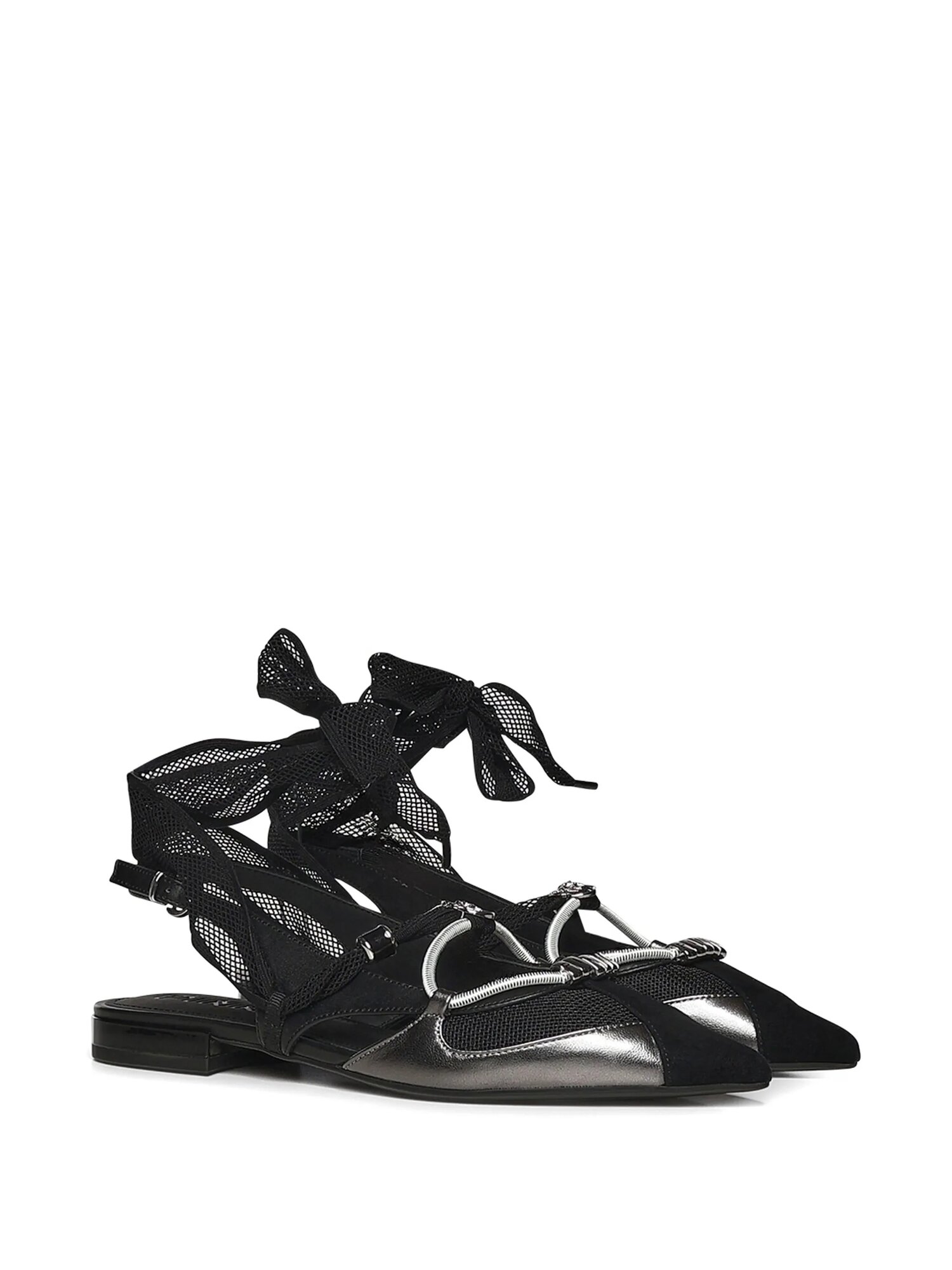 Туфли Pinko Ankle-tie pumps, размер 41, black/black — фото 1