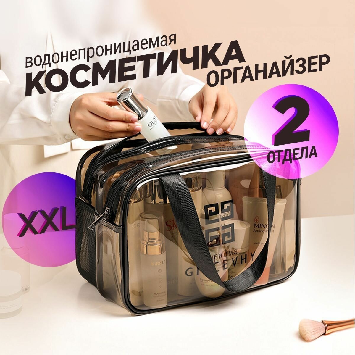 Косметичка дорожная