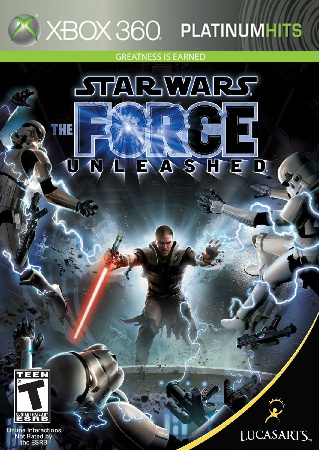 Star Wars: The Force Unleashed [XBox 360, английская версия] уценка