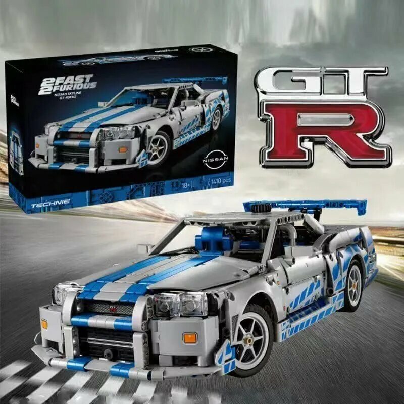 Лего Механическая серия Форсаж Nissan Skyline GT-R (R34)