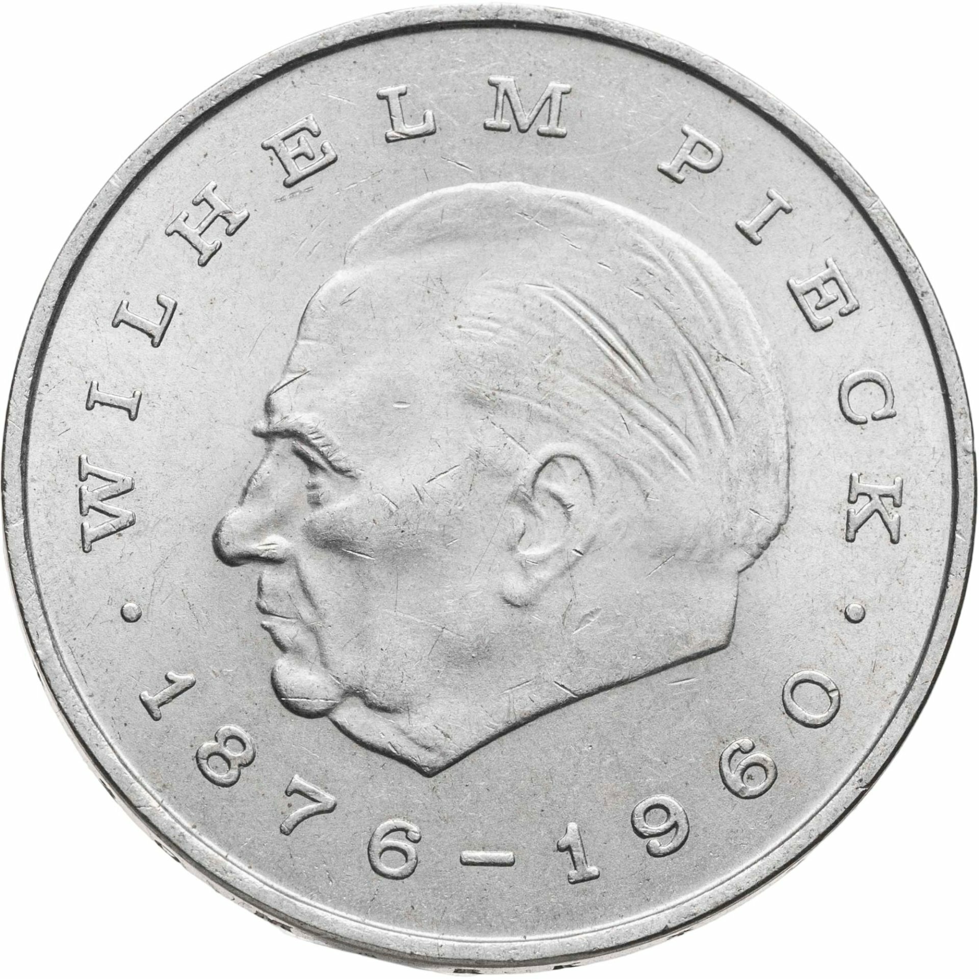 Германия (ГДР) 20 марок (mark) 1972 Первый президент ГДР - Вильгельм Пик