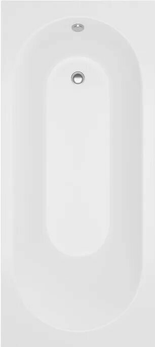 Ванна из литьевого мрамора Delice Bravo 150х70 см, пристенная, матовая