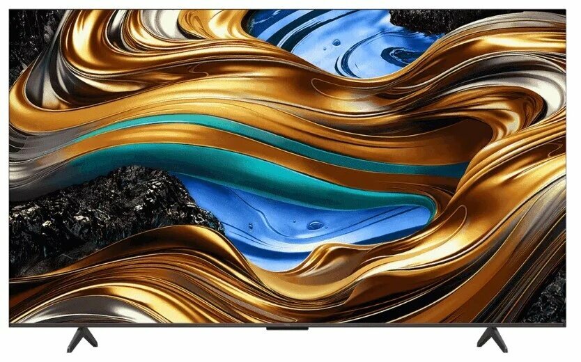 65" (165 см) LED-телевизор TCL 65P755, Direct LED, 4K UltraHD, Wi-Fi, 60 Гц, Google TV, черный