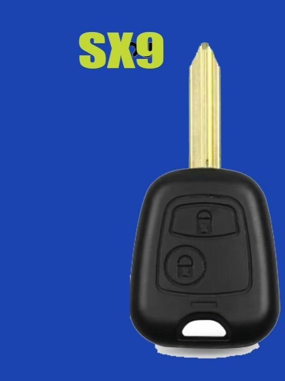 Ключ зажигания, арт. Корпус ключа зажигания для Citroen C1 C2 C3 Saxo Xsara Picasso Berlingo