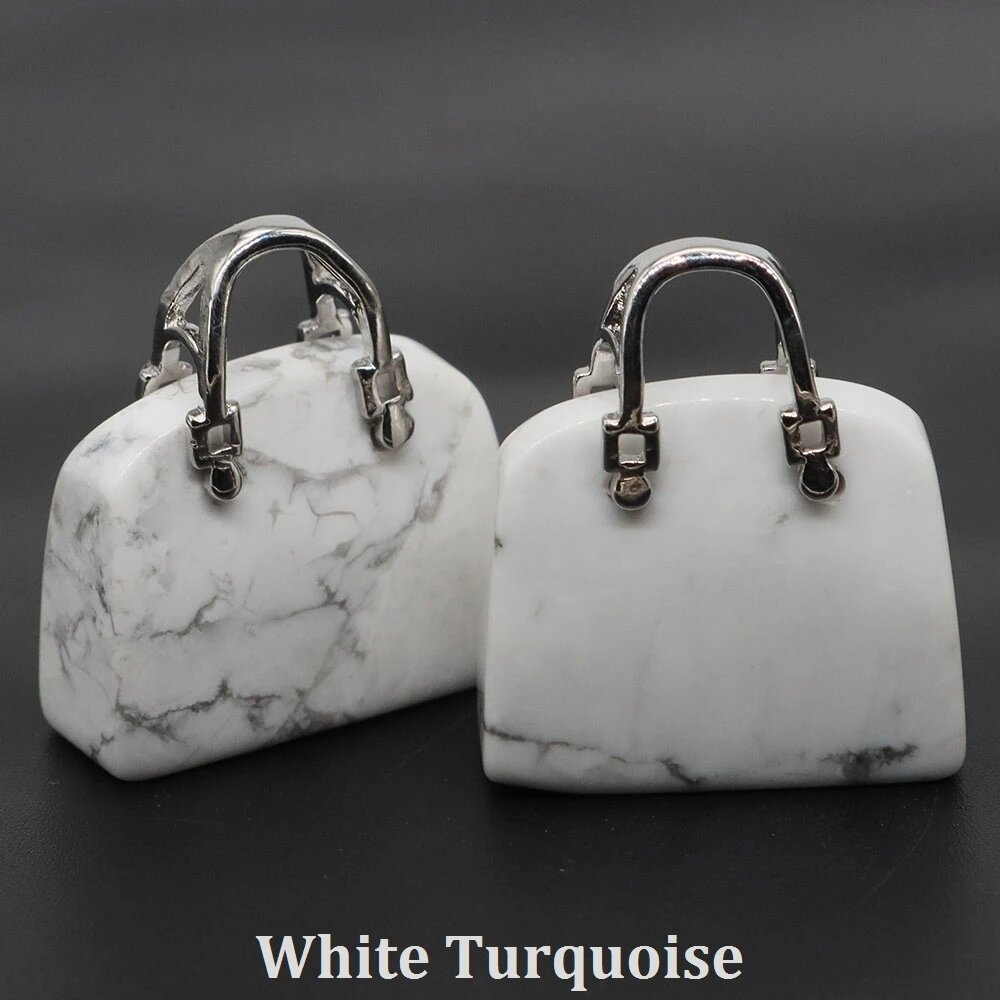 Шармы White Turquoise в виде сумочки