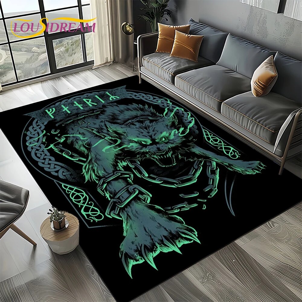 Ковёр Viking Fenrir 120x160см, черный