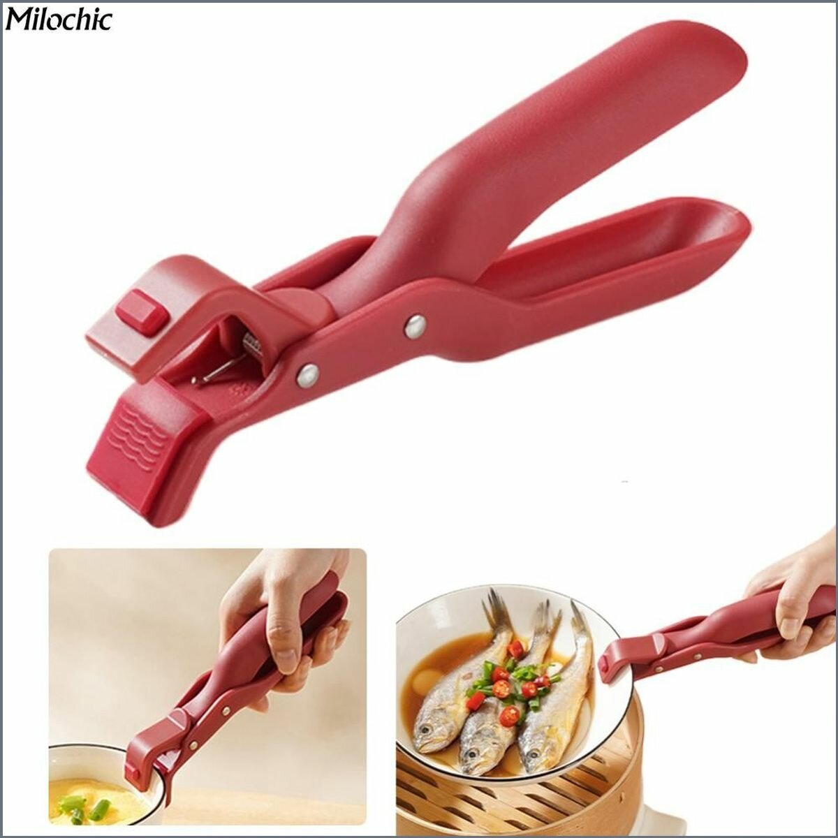 Milochic Зажим кухонный, 1 шт