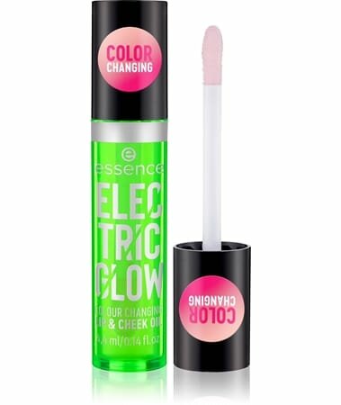 Блеск для губ essence Electric Glow, 4.4 мл, с блестками