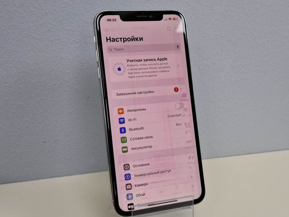 Смартфон Apple iPhone Xs Max, 256gb, RU, nano SIM + eSIM, белый б/у, уценка