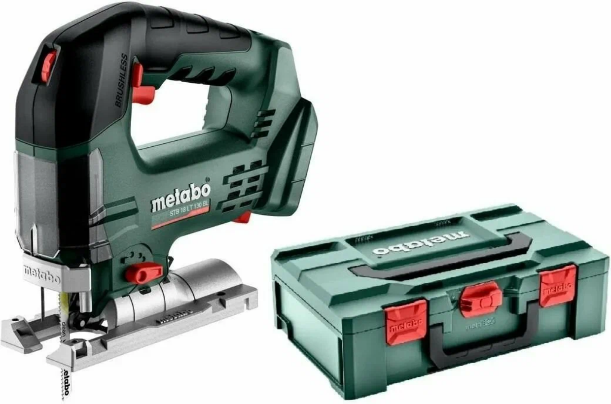 Аккумуляторный лобзик Metabo STB 18 LT 130 BL 601054840 в кейсе metaBOX без акб и зу