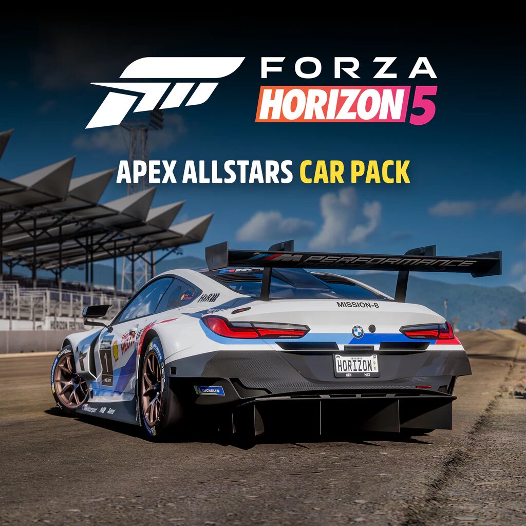 Дополнение Forza Horizon 5 Apex Allstars Car Pack, цифровое издание PlayStation 5, регион Турция / код пополнения баланса