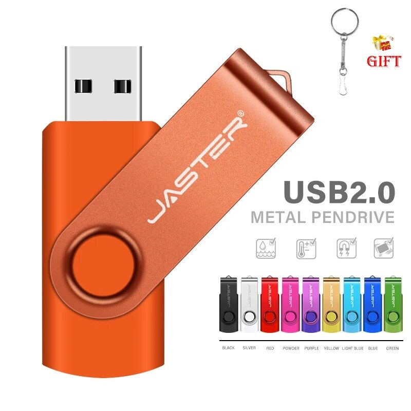 JASTER Business USB-флешка 128 ГБ Розовый, 8 GB, Pink1 — фото 1